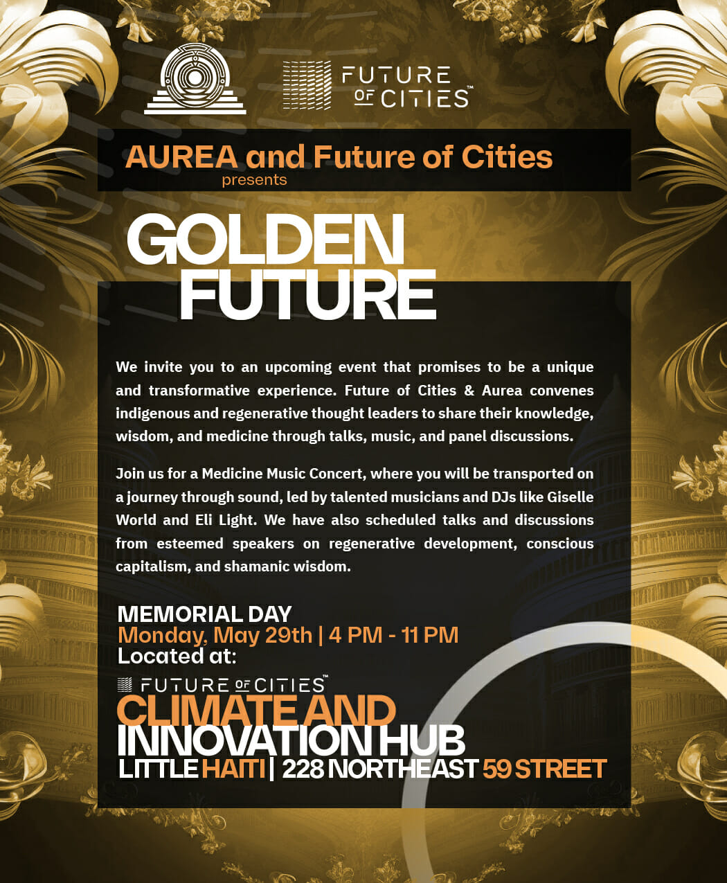 AUREA and Future of Cities presents Golden Future - Future of Cities